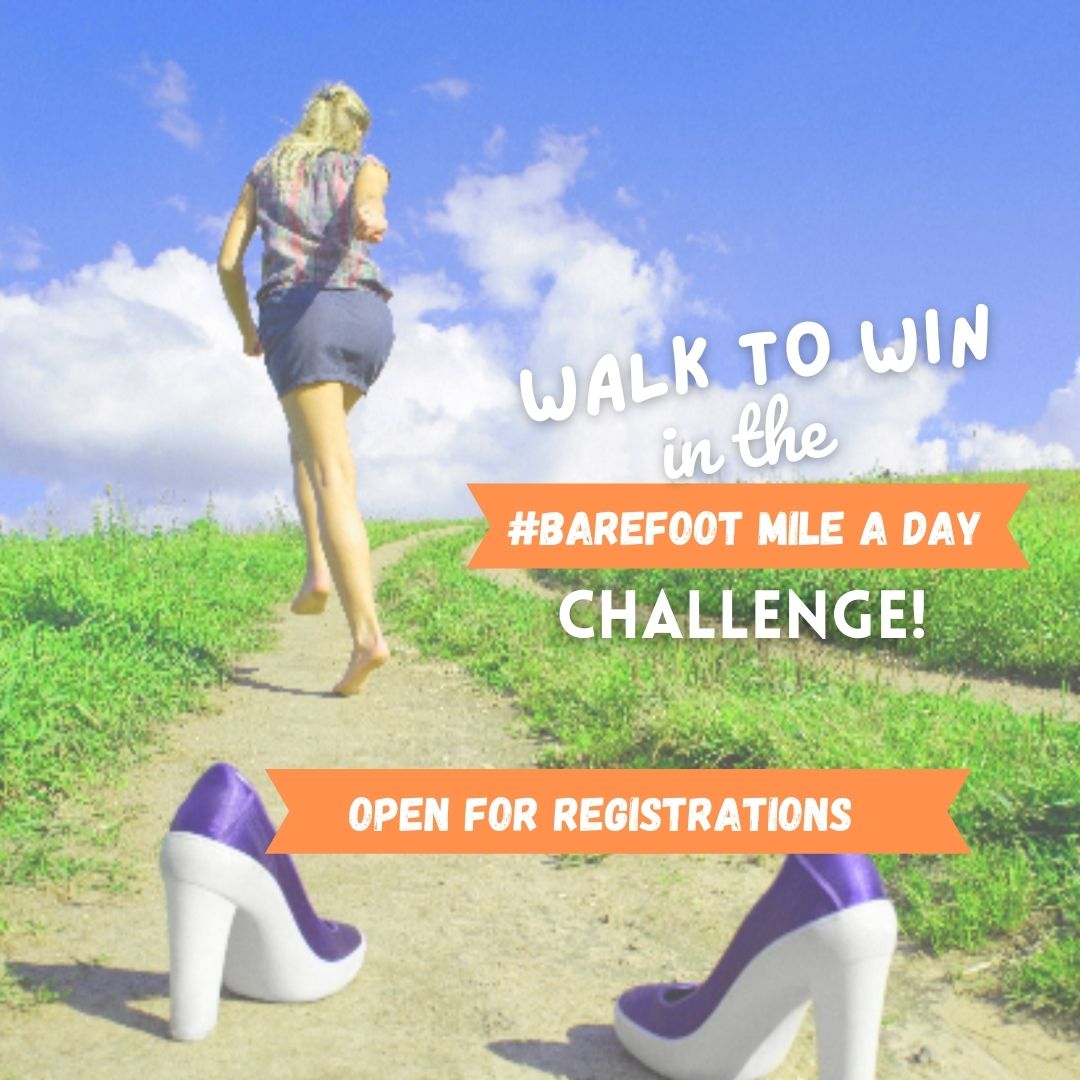 Join the Barefoot Mile a Day Challenge! - Bare Soled Girl