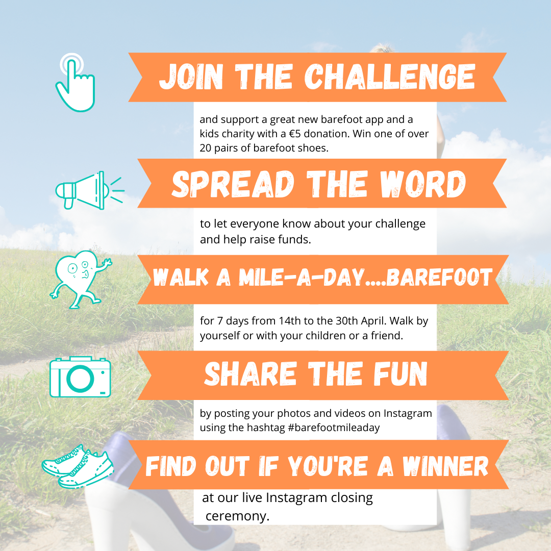 Join the Barefoot Mile a Day Challenge! - Bare Soled Girl
